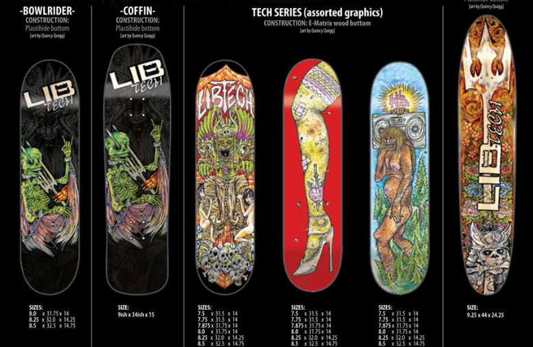 Skate Ware 4:20: LIB Technologies Skateboards