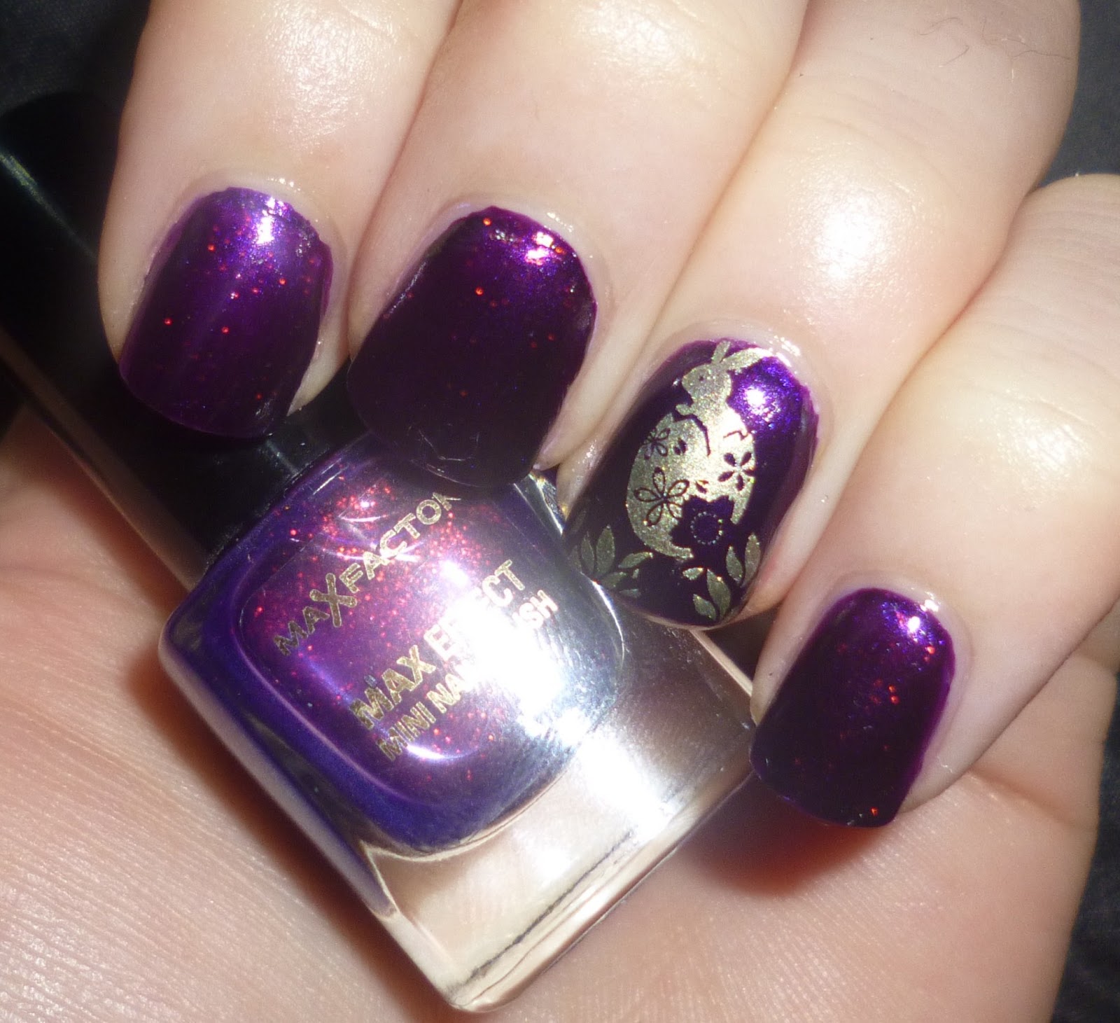 Lou is Perfectly Polished: Easter Purple Nails