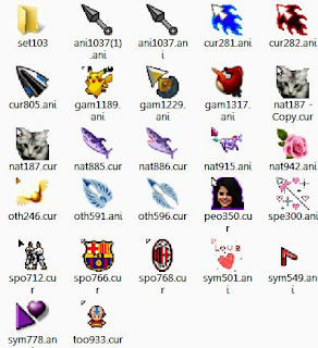 Download model cursor mouse unik dan keren | Tutorial Komputer