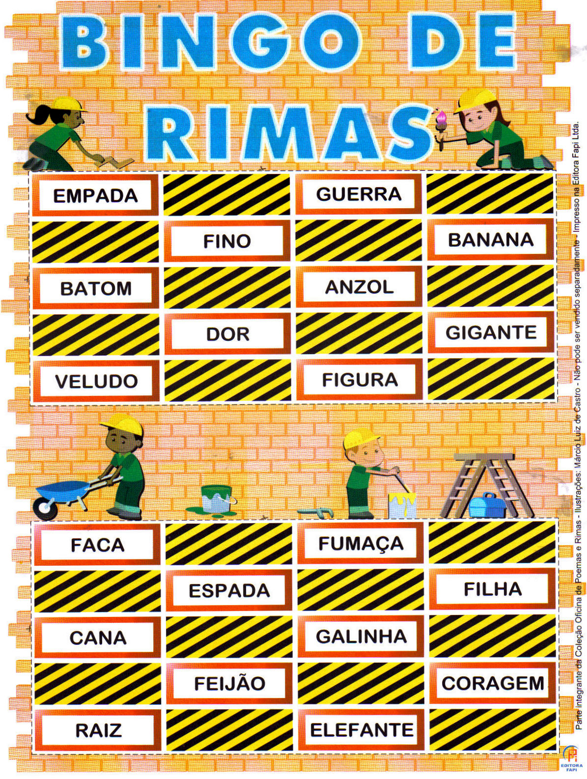 " ATENDIMENTO EDUCACIONAL ESPECIALIZADO": JOGOS DE RIMAS