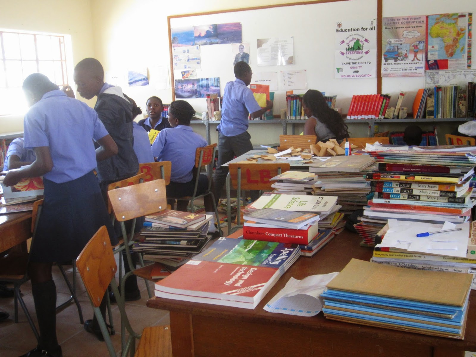 Oshana School Libraries: Welcome to our School Libraries in Oshana