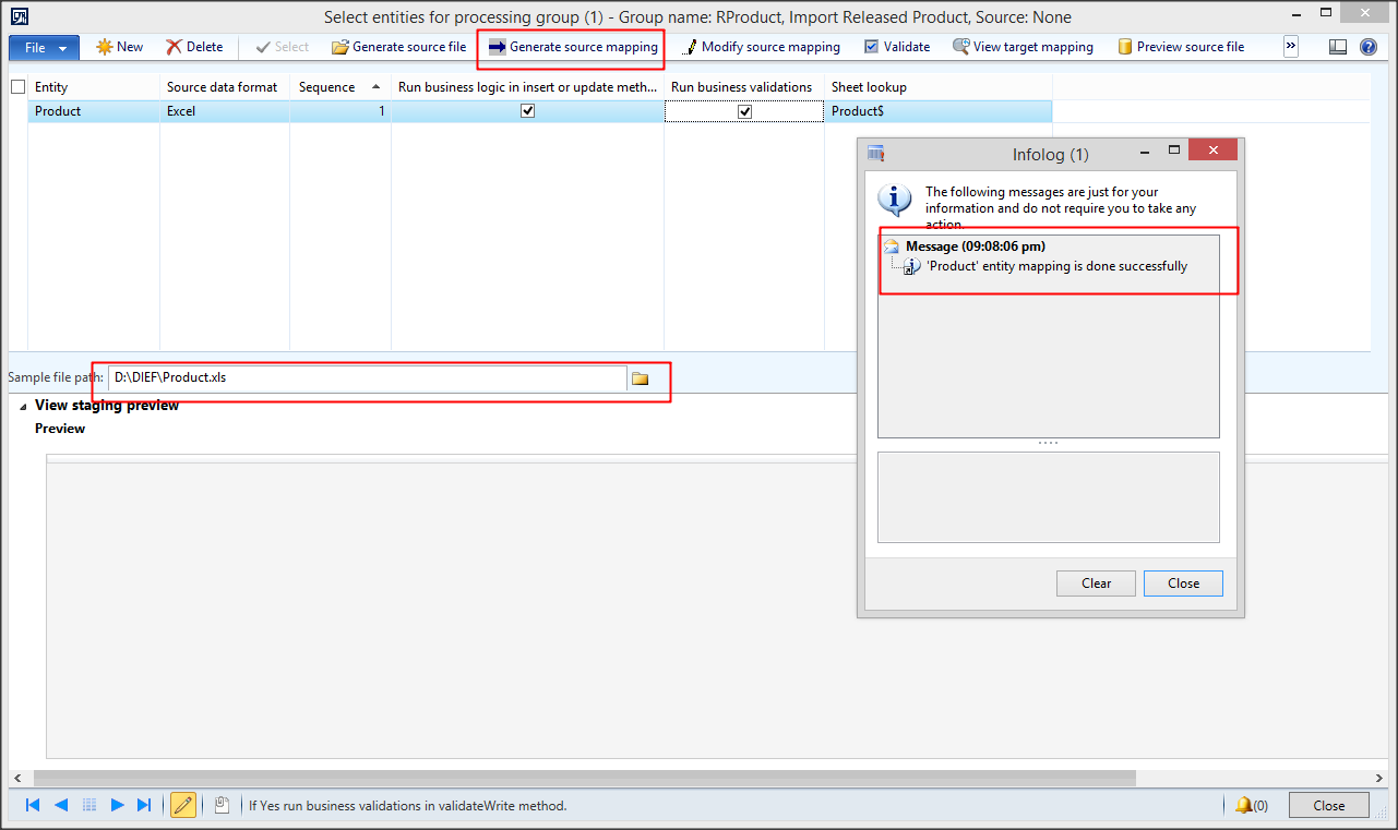 Dynamics Ax Tips Ax 2012 Import Released Products Using Dixf