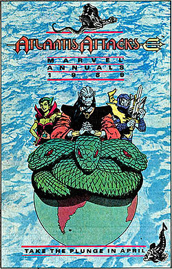 La Enciclopedia de Marvel: Crossover: Atlantis Attacks