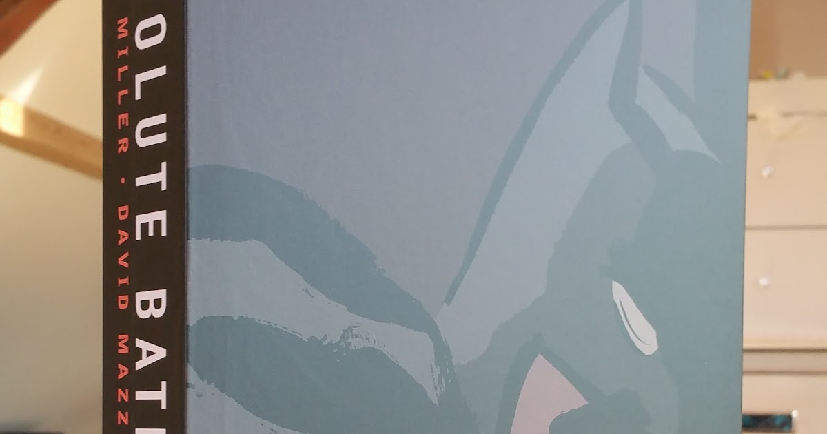 my absolute collection: Batman Year One Absolute Edition