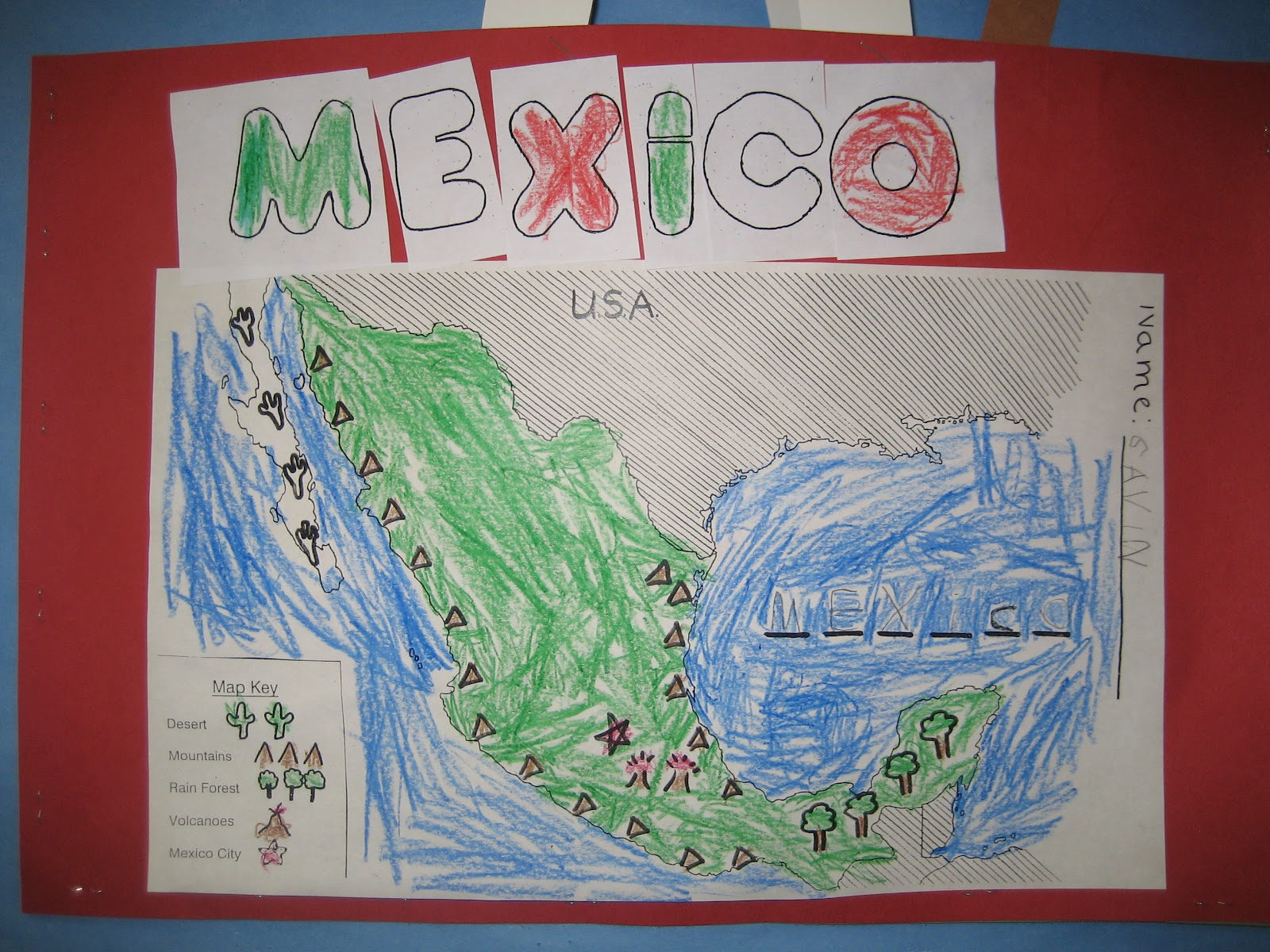 Katrina's Kindergarten: OLE! Our Trip to Mexico!