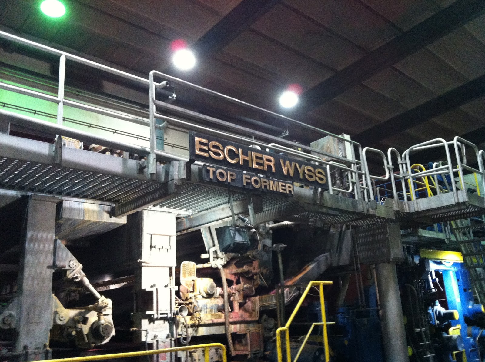 Justin's Amazing World At Fenner Paper: What is ...a "Mill making"?