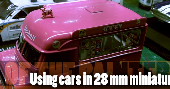 MASSIVE VOODOO: Tutorial: Using Cars in 28mm miniature projects