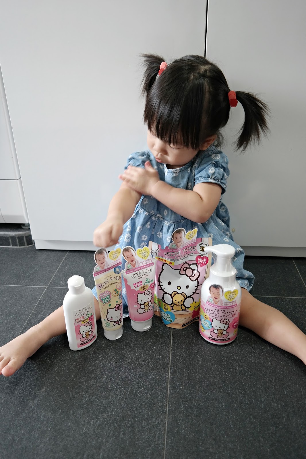 Ashlyn Thia: HIYA PURE Hello Kitty Baby Skin Care Review + Giveaway