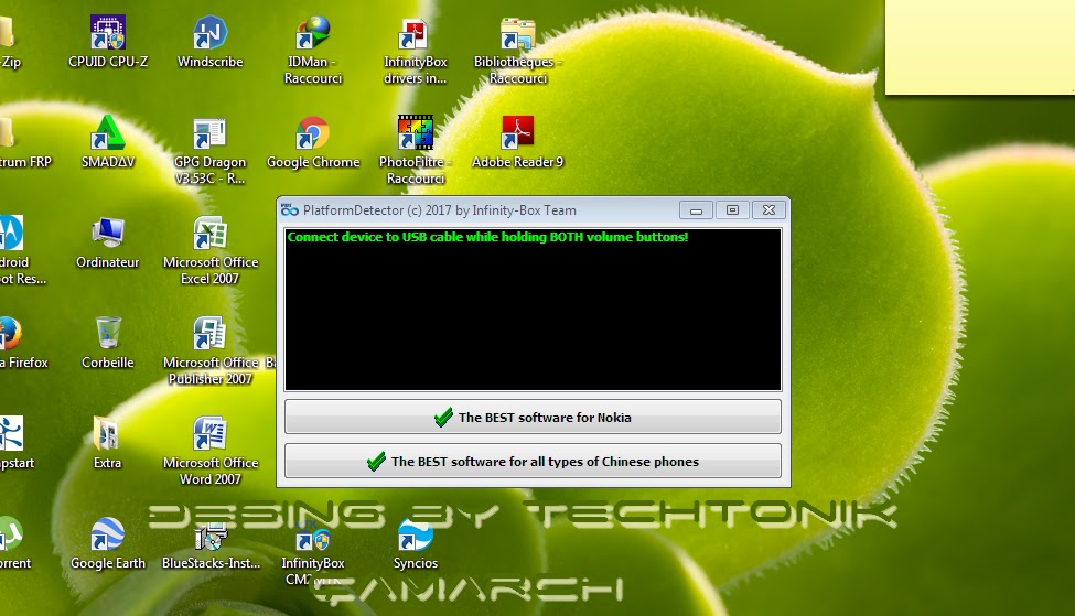 télécharger PDT by infinity box derniere version portable - TUTOBAG