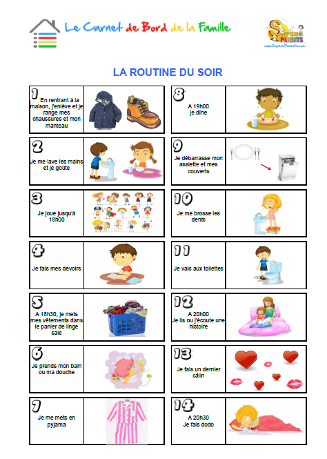 LA CLASSE DE FRANÇAIS DE GRACIA: Les routines de la journée...