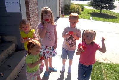 Toddler Boredom Busters: Watermelon Seed Spitting Contest