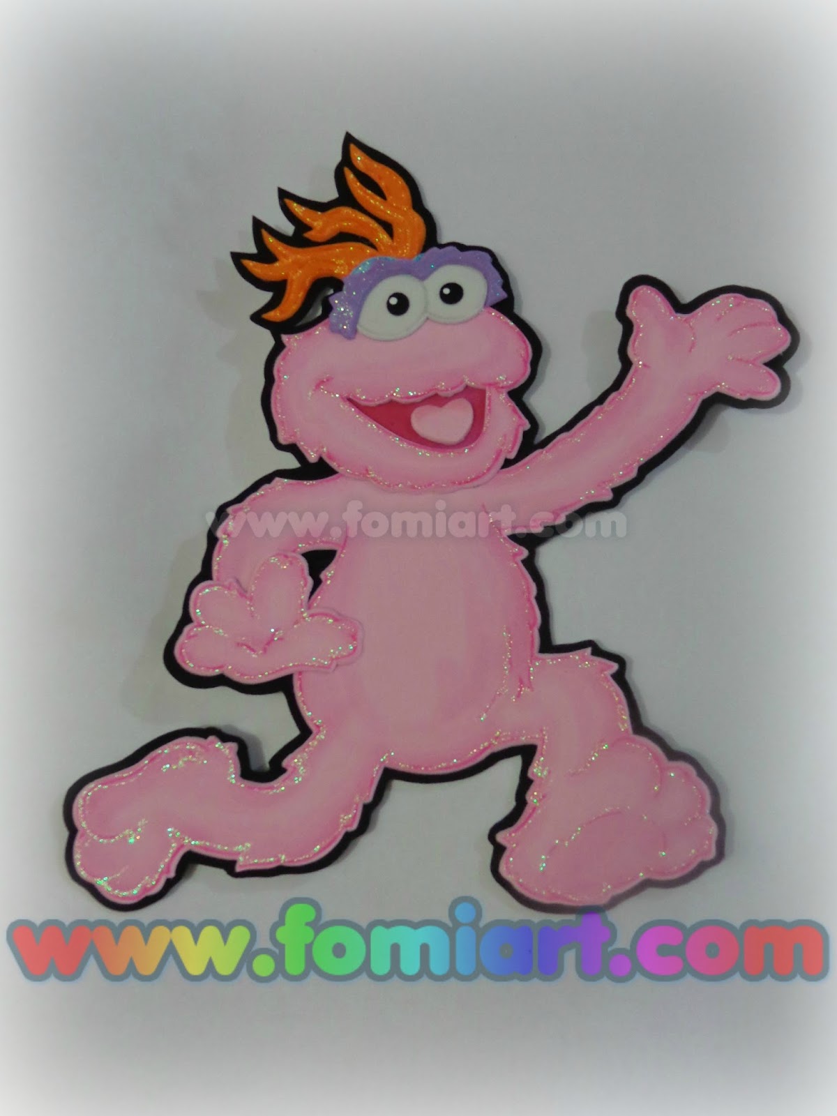 Moldes Descargables Lola de Plaza Sésamo | Moldes Gratuitos