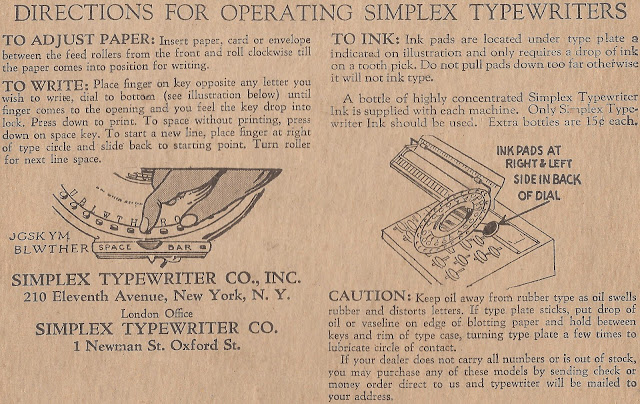 oz.Typewriter: The Simplex Typewriter: Glorious Simplicity!