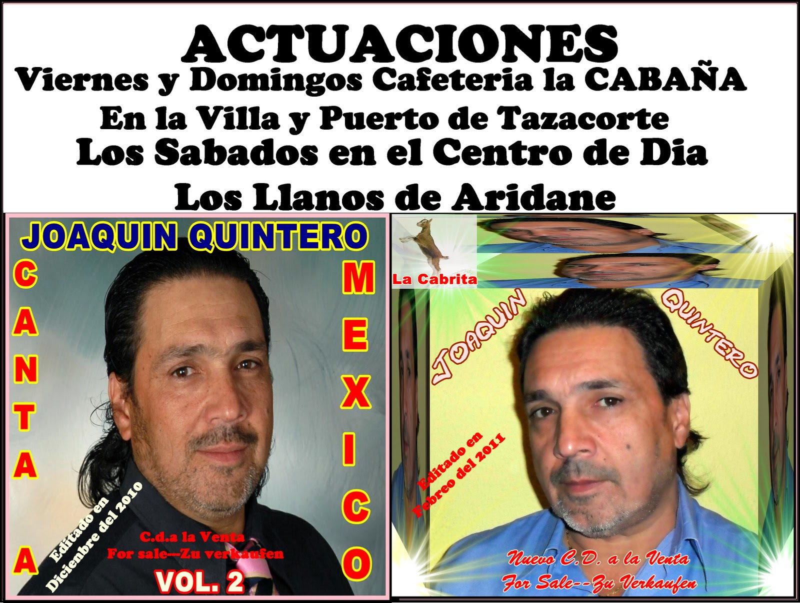 LOS ULTIMOS C.D. DE JOAQUIN QUINTERO ~ EL BLOG DEL PUERTO