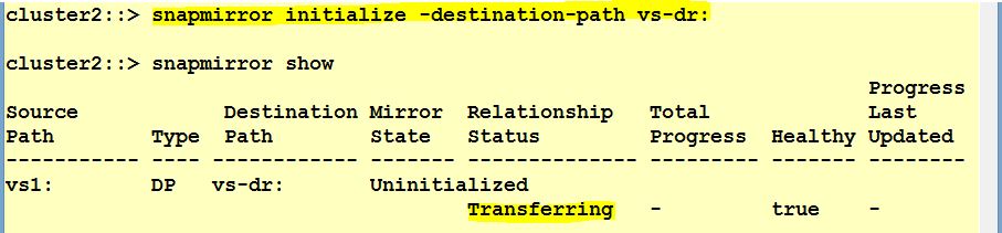 Remote Infrastructure Management: NetApp ONTAP 9 SVM-DR Configuration Steps
