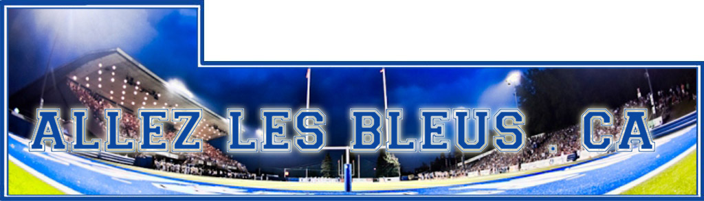 Allez les Bleus! Blogue sur l'équipe de football des Carabins et la LFUQ