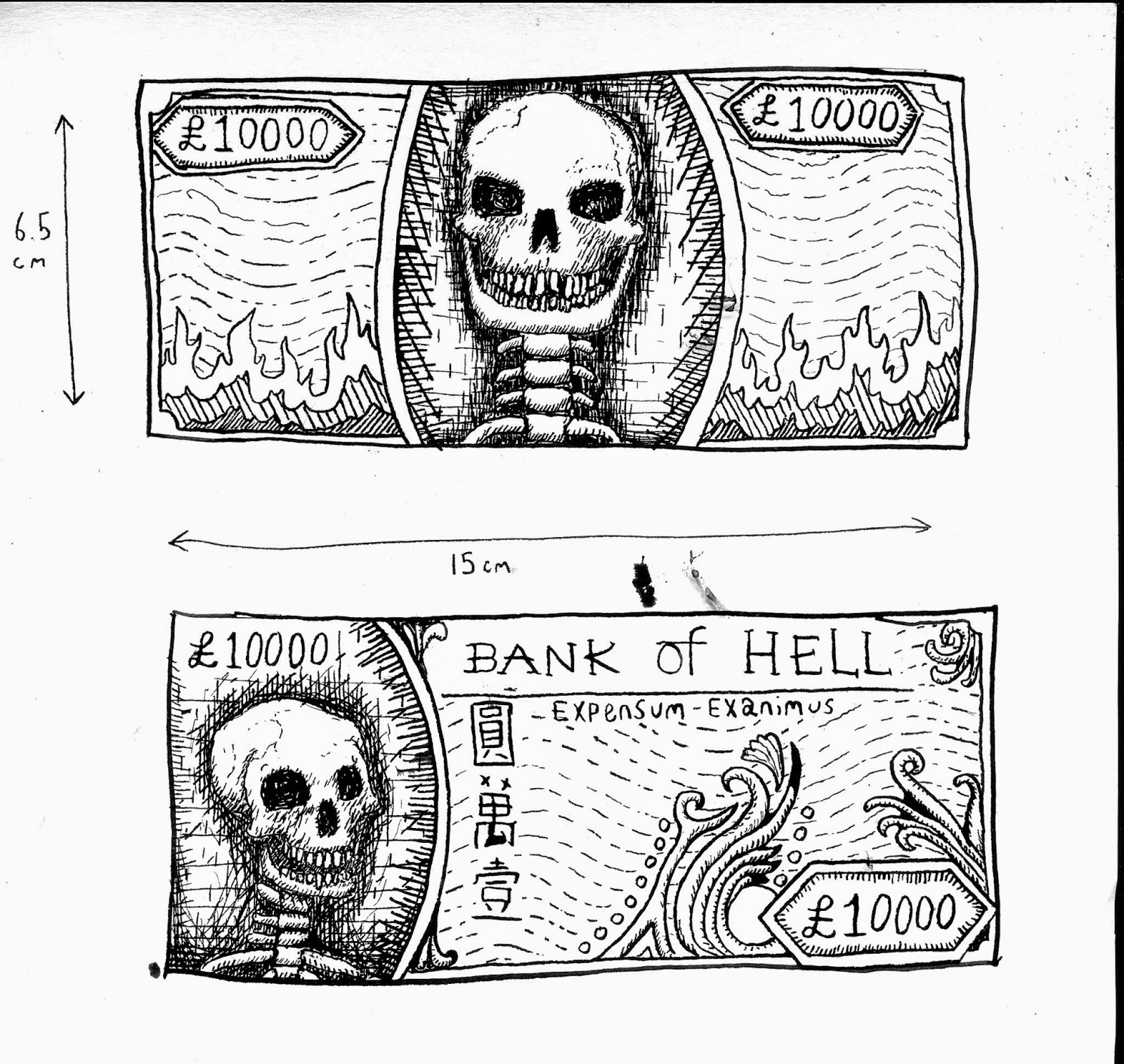 Dominic Ewan: Week 3- Hell money