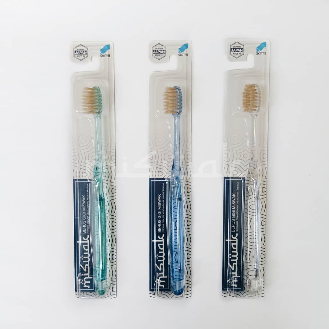 Berus Gigi Miswak Pertama di Dunia Mengandungi Khasiat Miswak