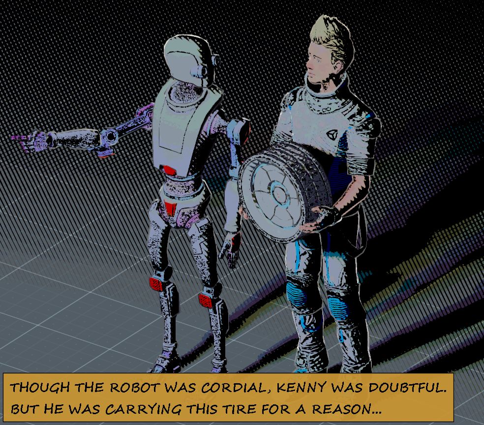 Brian Broyles' Portfolio: Comic-book Shader