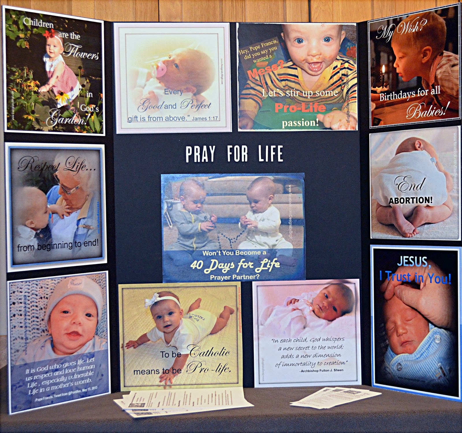 Designs by Birgit: Approved for Diocesan Use - Pro-Life Display for ...