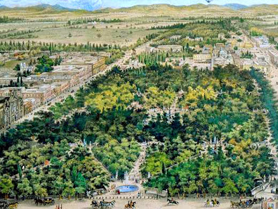 El Bable: Antes y ahora: La Alameda Central.