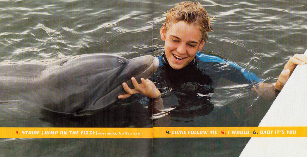 Encarte: Aaron Carter - Oh Aaron - Encartes Pop