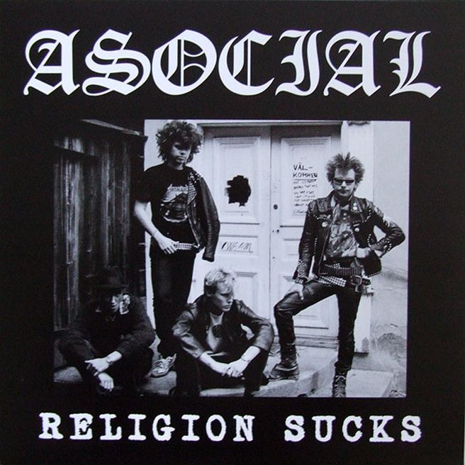 hardcore punk: Asocial - Religion Sucks LP (2016)