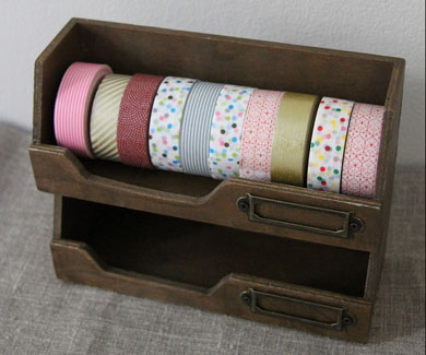 Thea & Sami: Washi Tape Storage