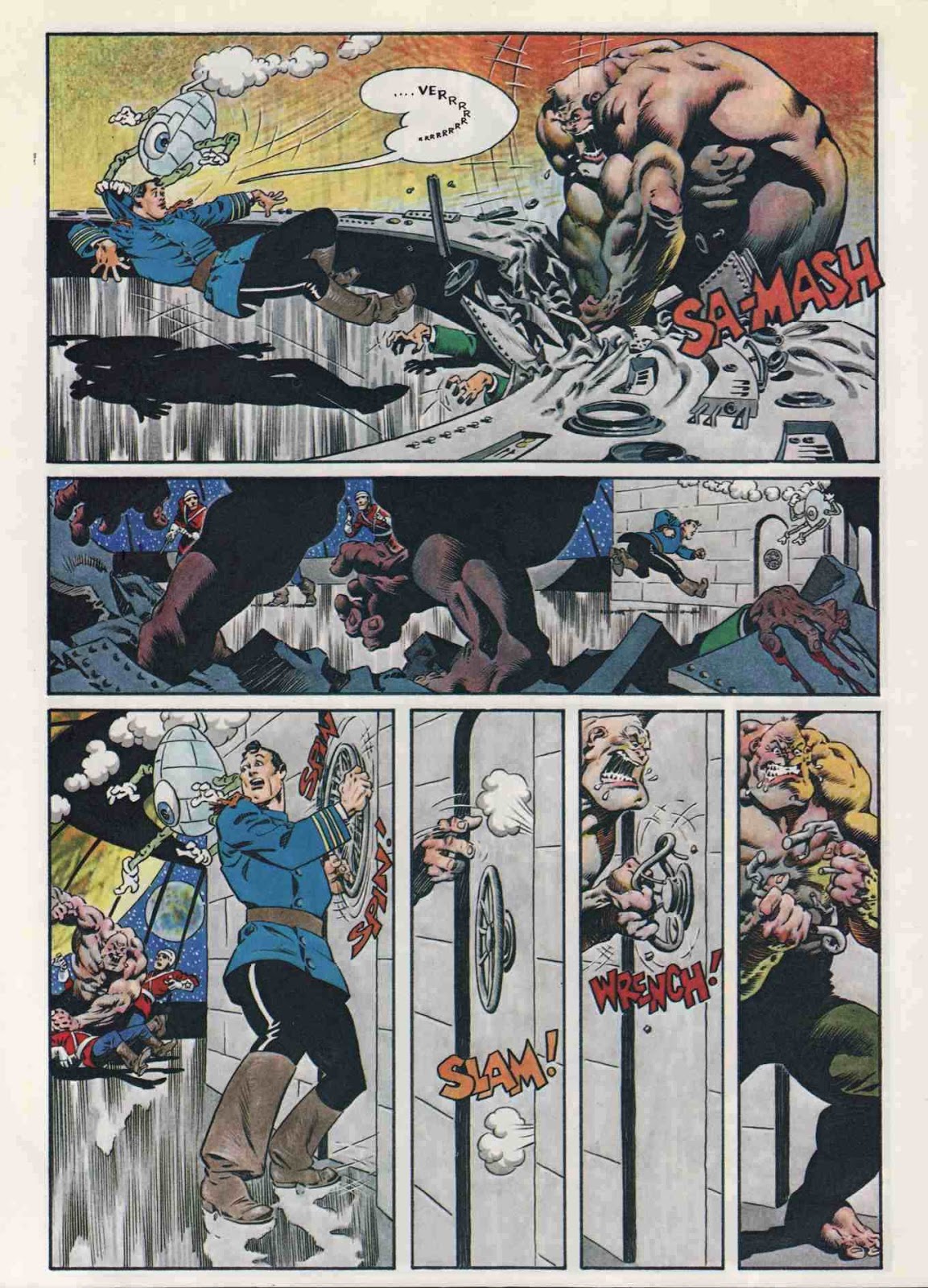 Cap'n's Comics: Hanover Fiste by Berni Wrightson