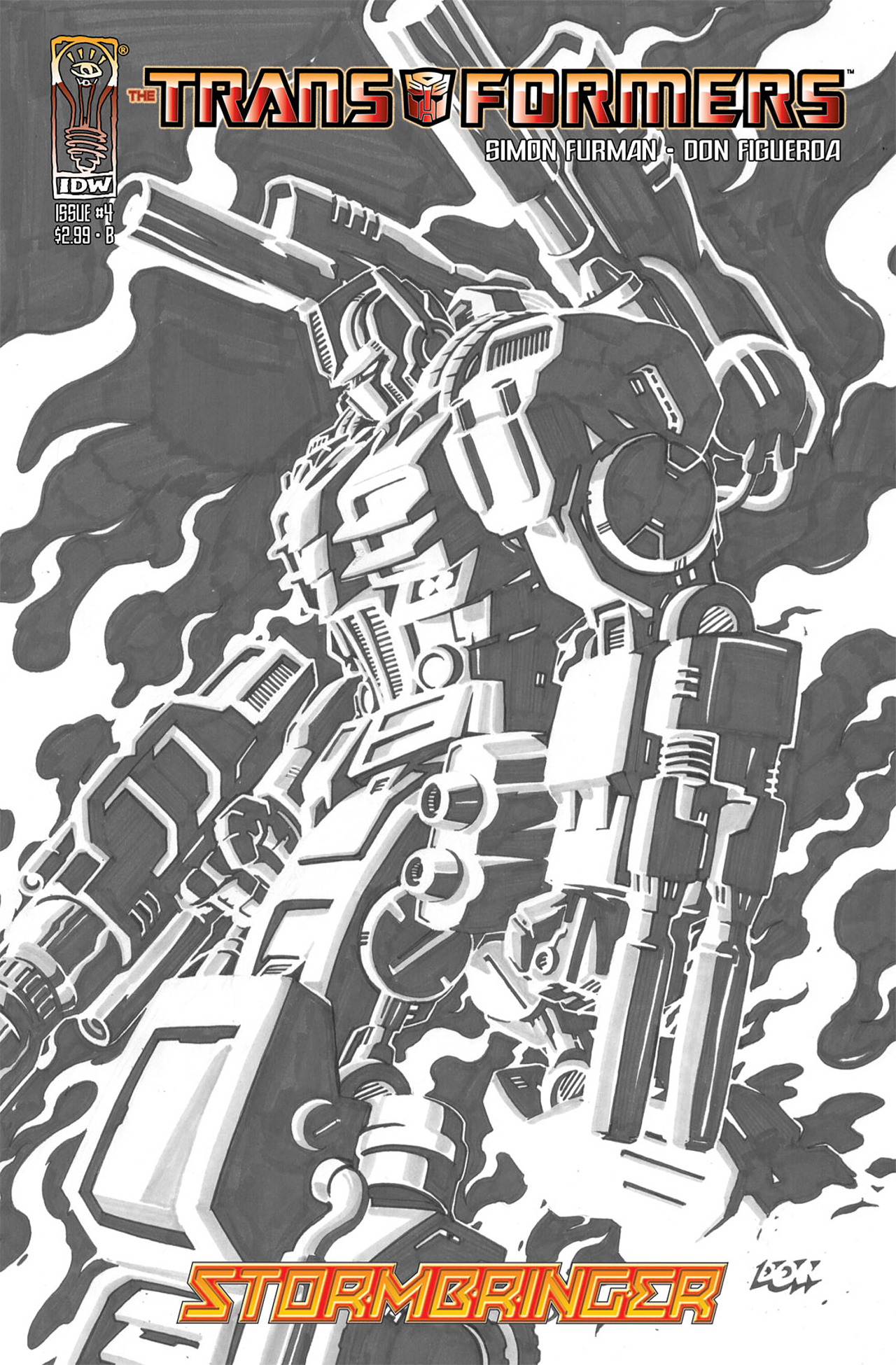 Read online The Transformers: Stormbringer comic - Issue #4