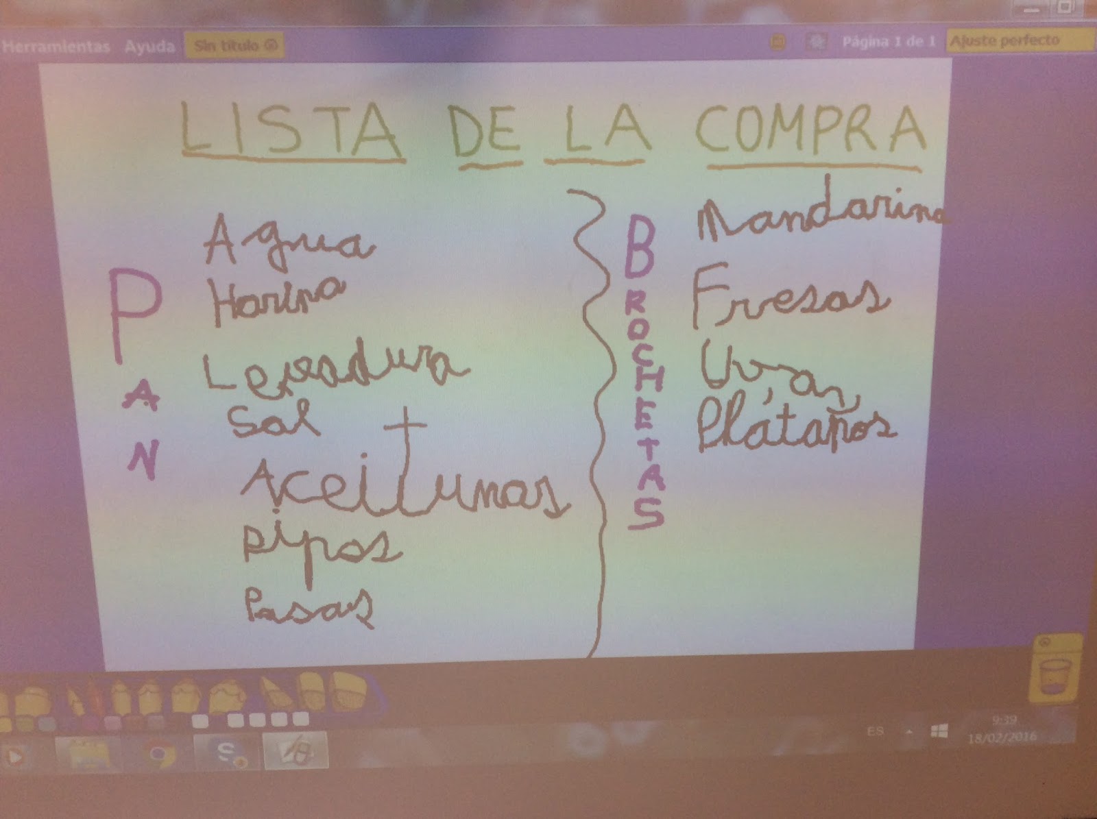 MI AULA DE INFANTIL: DE COMPRAS EN EL SUPERMERCADO