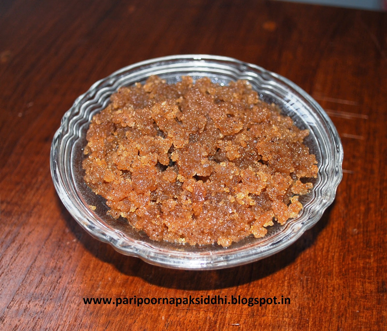 Paripoorna Paksiddhi : SHINGADA SHEERA / WATERCHESTNUT FLOUR SHEERA ...
