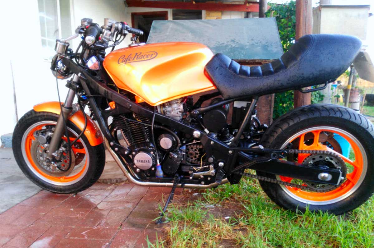 Yamaha FJR 1200 Cafe Racer custom Modification - Yamaha Old Bikes List