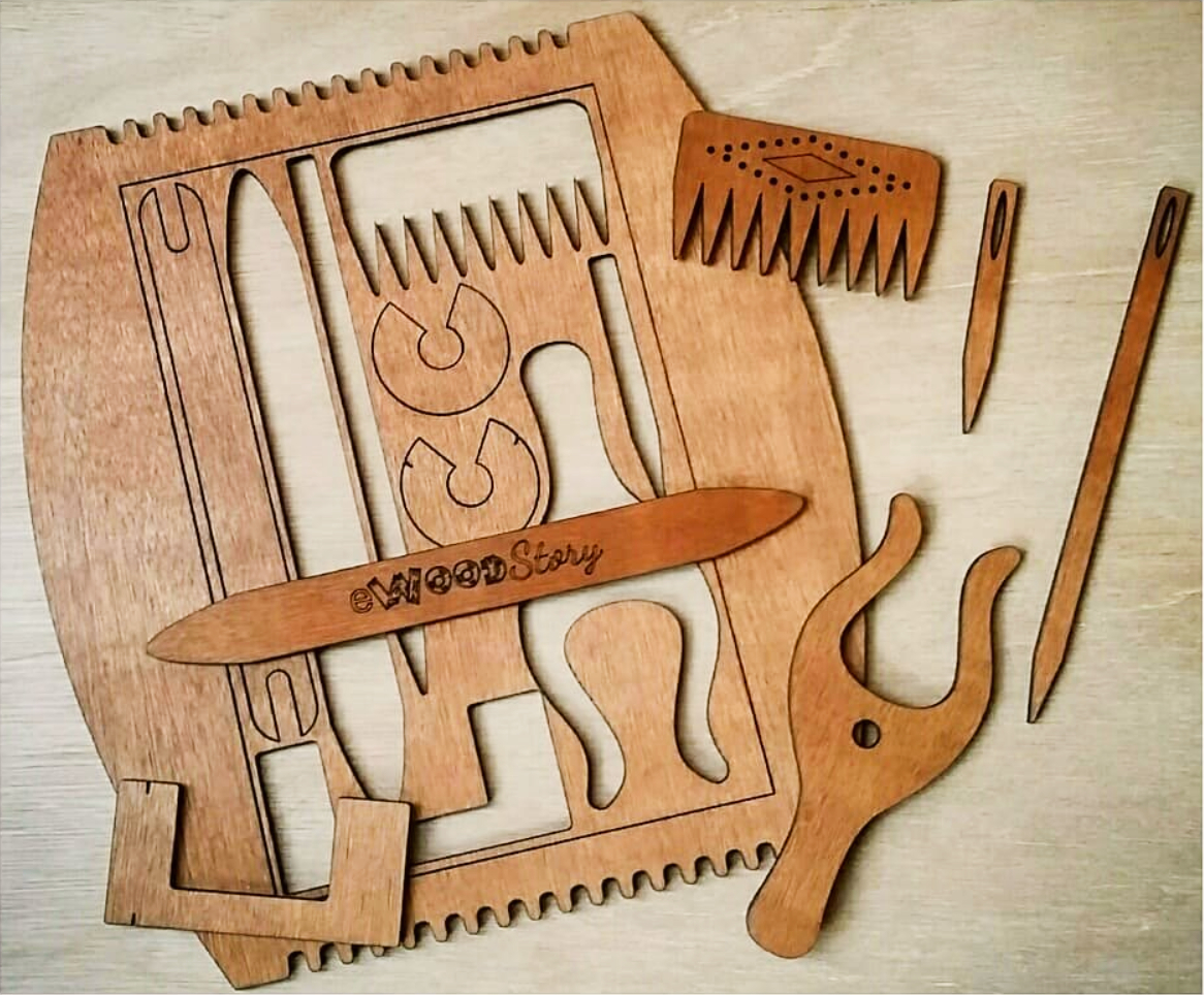 Stitch Story: Loopy Trim Tutorial- Another Use For the Weaving Shed Stick!