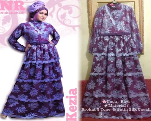 Konsep Terbaru 57+ Model Baju Brokat Terusan Panjang