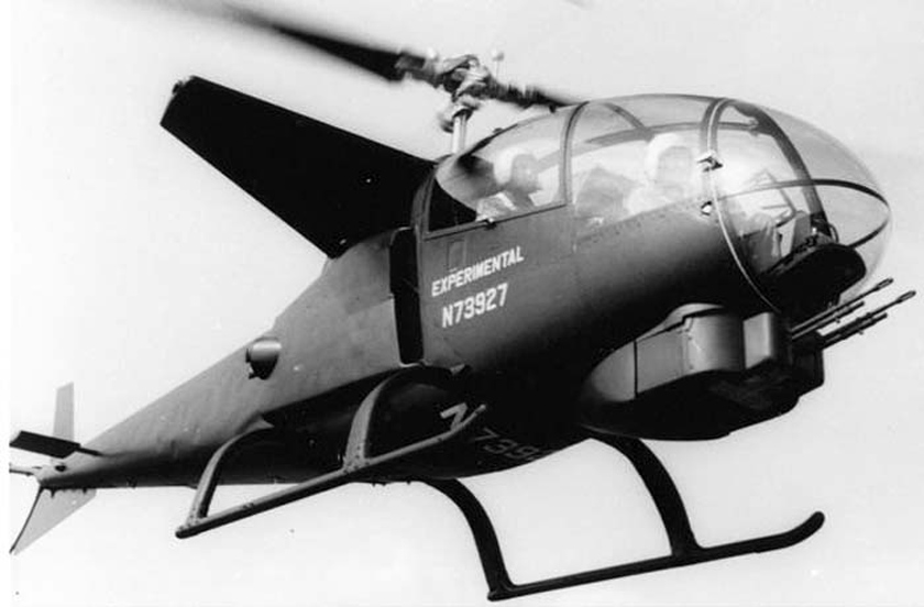 nhungdoicanh: Bell 207 Sioux Scout