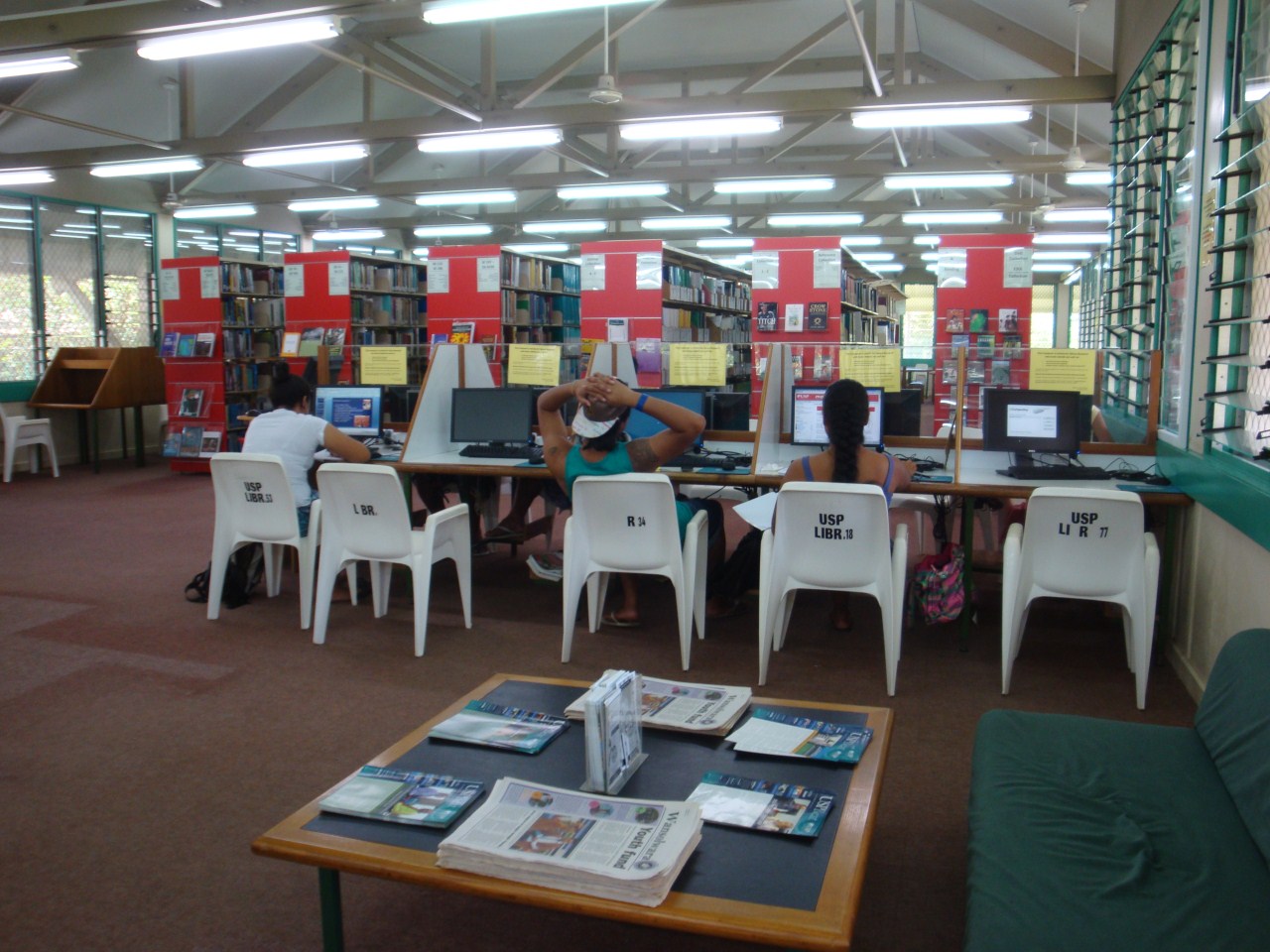 The Palagi Perspective: USP Library Slatwall Display Panels