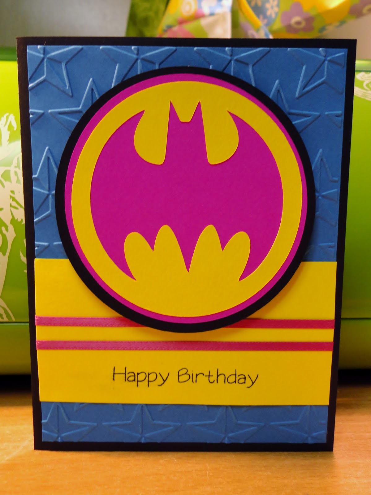Greetings from the Grotto: Batman Birthday Card for a Special Person!