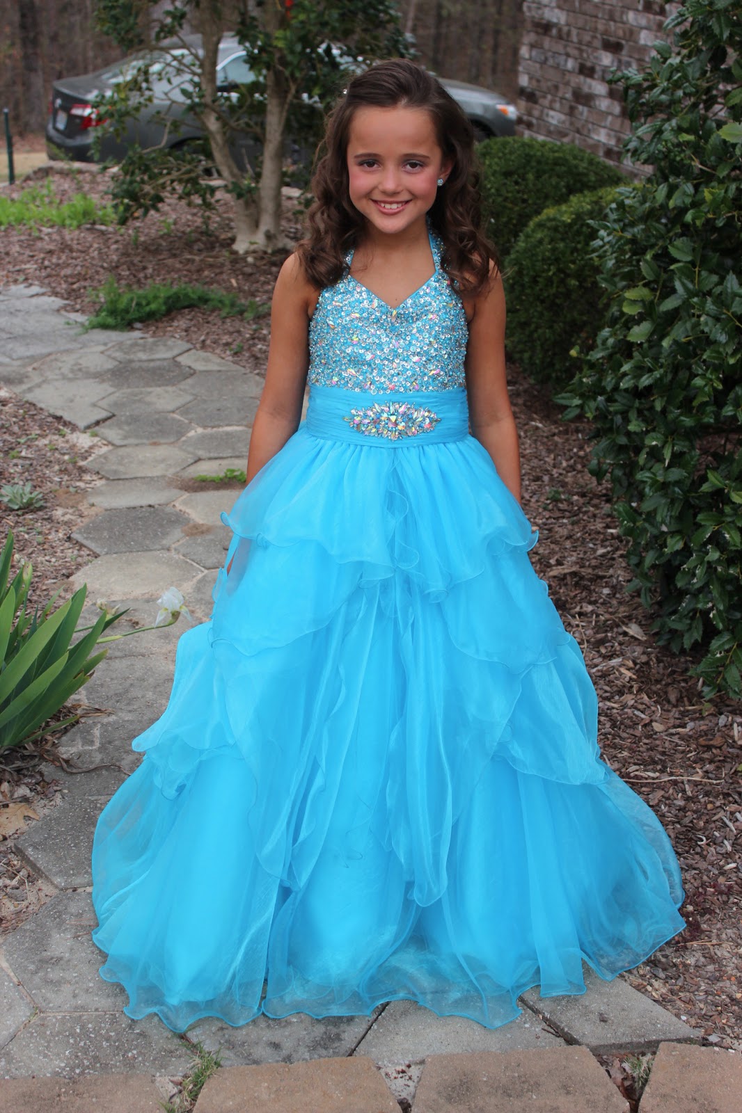 Gregory Family: Lauren's First Beauty Pageant