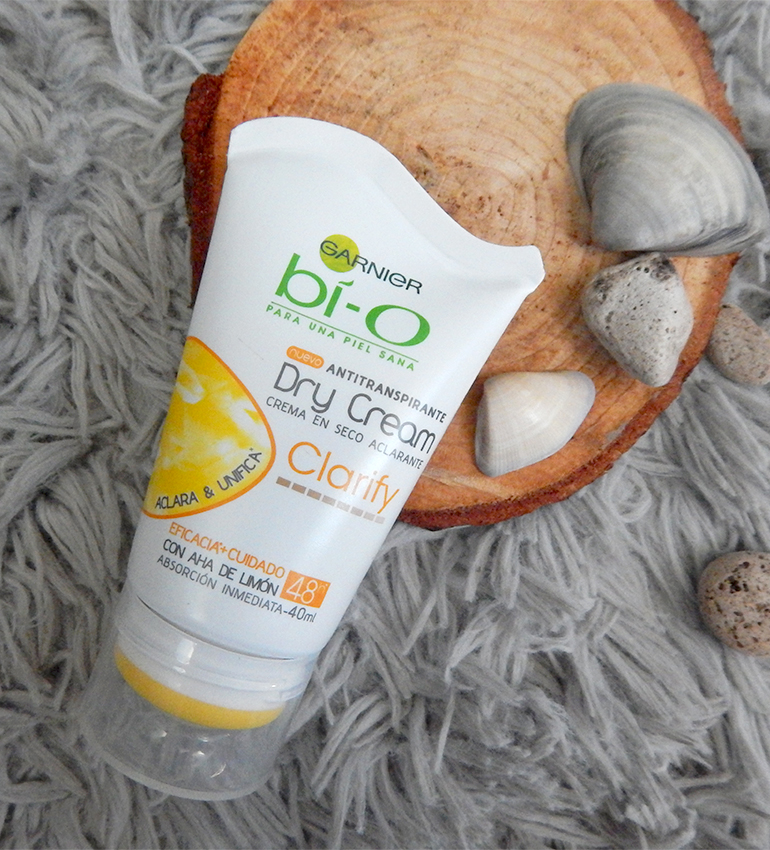 Review Garnier Bí-o clarify Dry cream - Mamá Fashionista