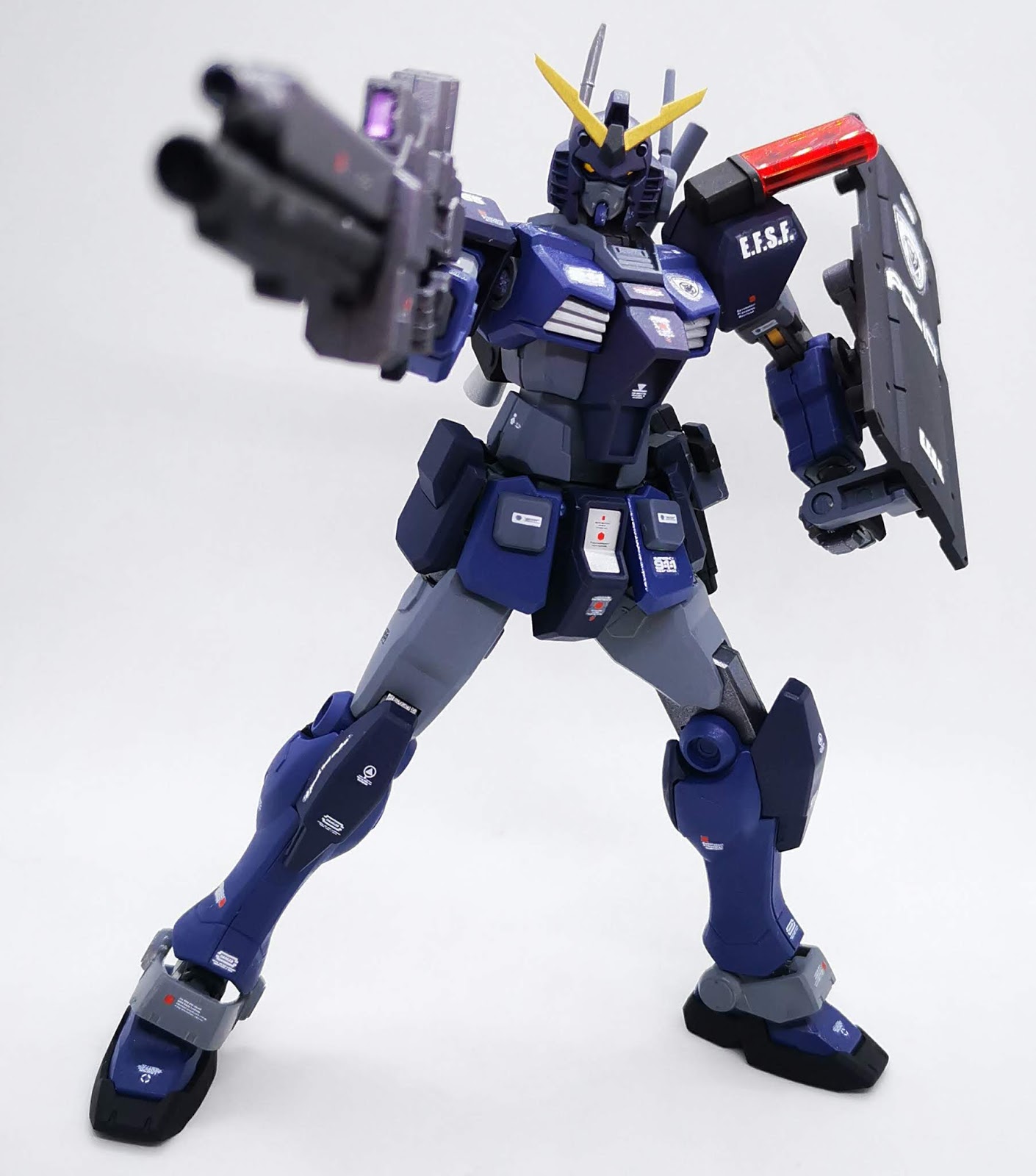 Gunplanerd: [CUSTOM] Bandai HGUC 1/144 RX-80/L Gundam Type-L (Federal ...