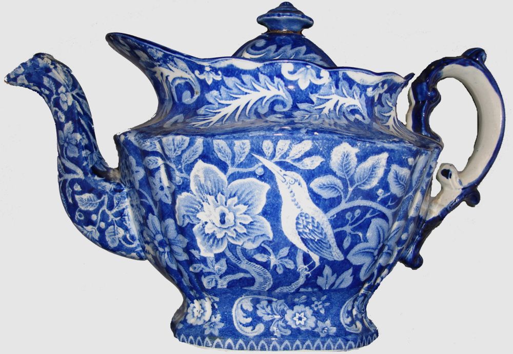 Dishy News - A Transferware Blog: TRANSFERWARE TEAPOTS