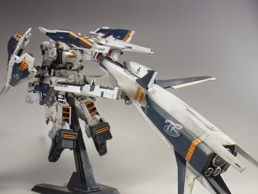 Custom Build: RG x HG 1/144 Gundam TR-1 [Hazel-Rah] Second Form with ...