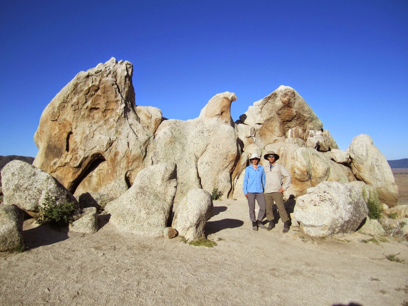 B & M on the PCT: Warner Springs