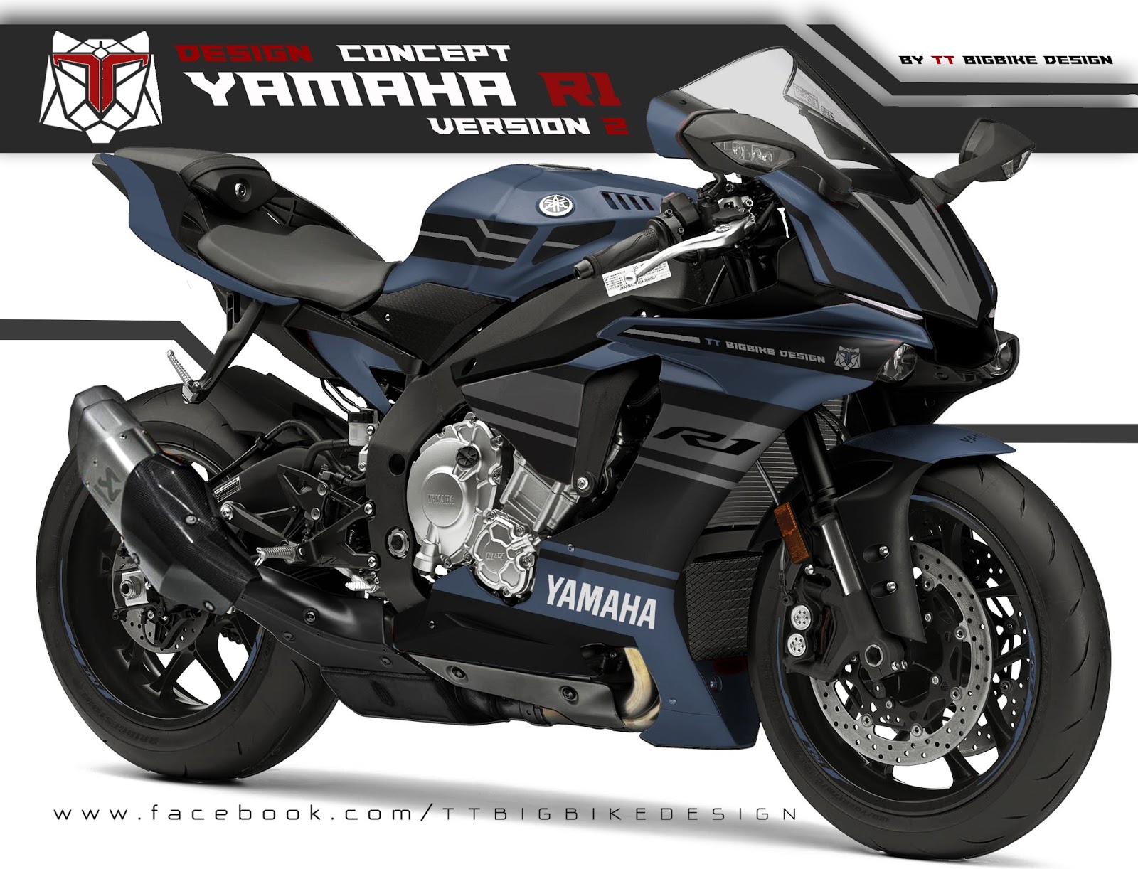 TT BIGBIKE DESIGN: YAMAHA YZF R1 DESIGN CONCEPT #2