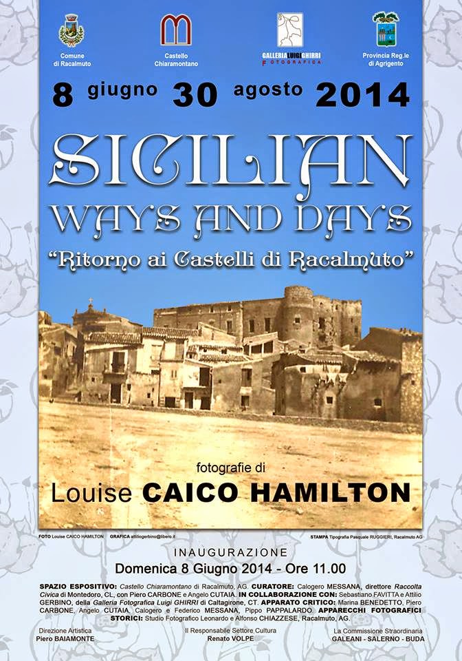 archivio e pensamenti: LOUISE HAMILTON CAICO E "ARBA SICULA" A RACALMUTO