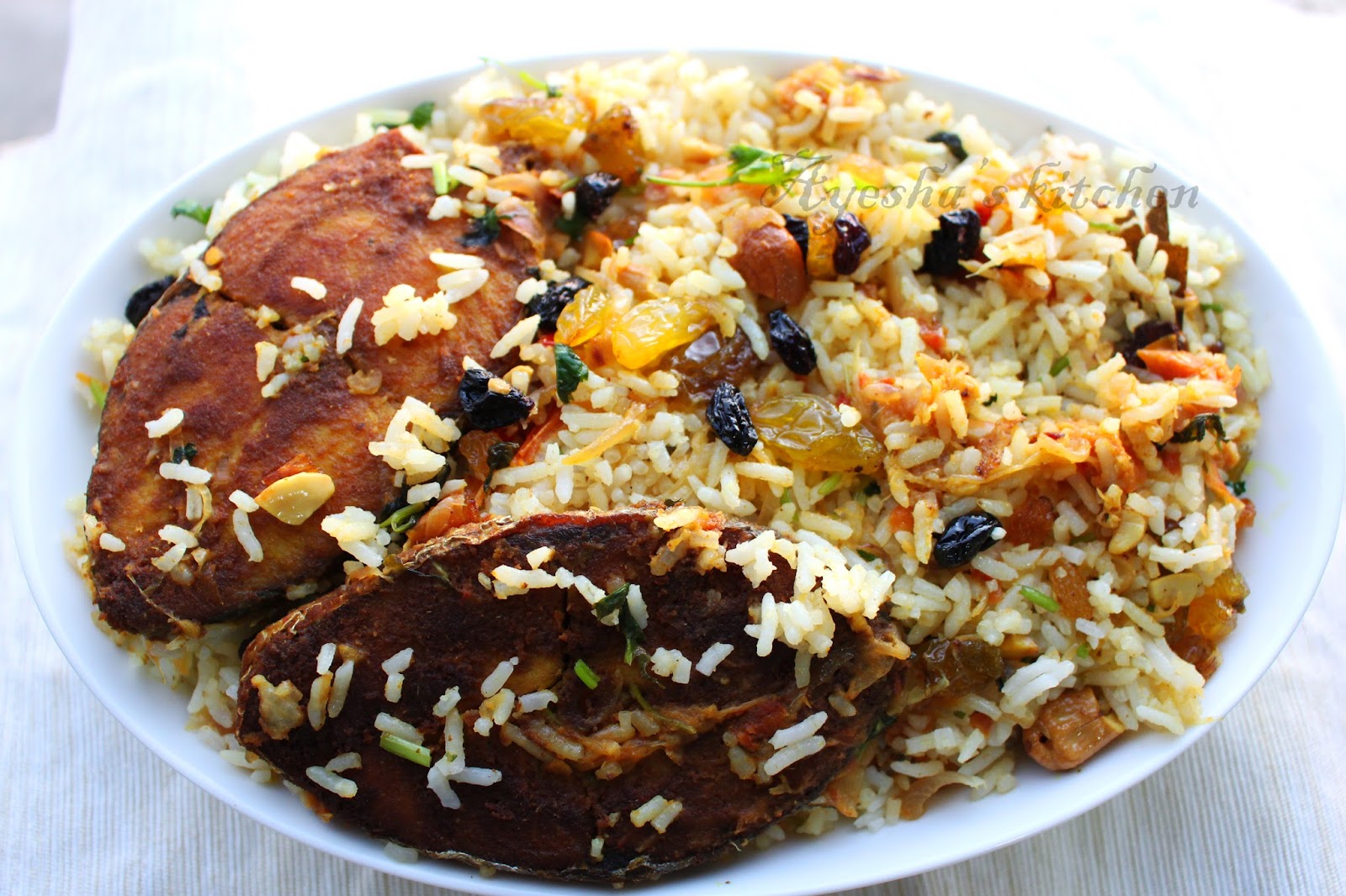 FISH BIRYANI RECIPE / HOW TO MAKE FISH BIRYANI - Fish recipes