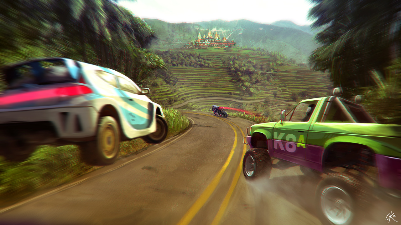 Gilles Ketting: Jungle Race