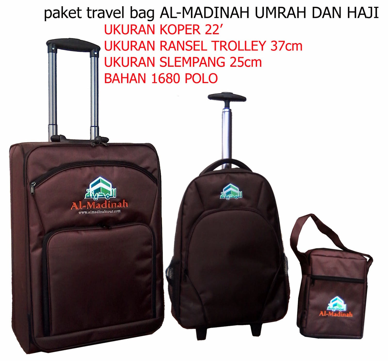 pabrik tas dan koper indonesia: paket tas koper almadinah tour and ...