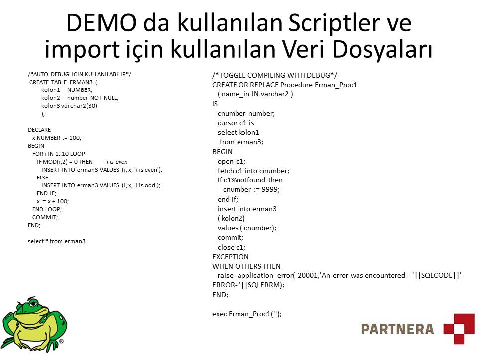 Erman Arslans Oracle Blog Oracle Database
